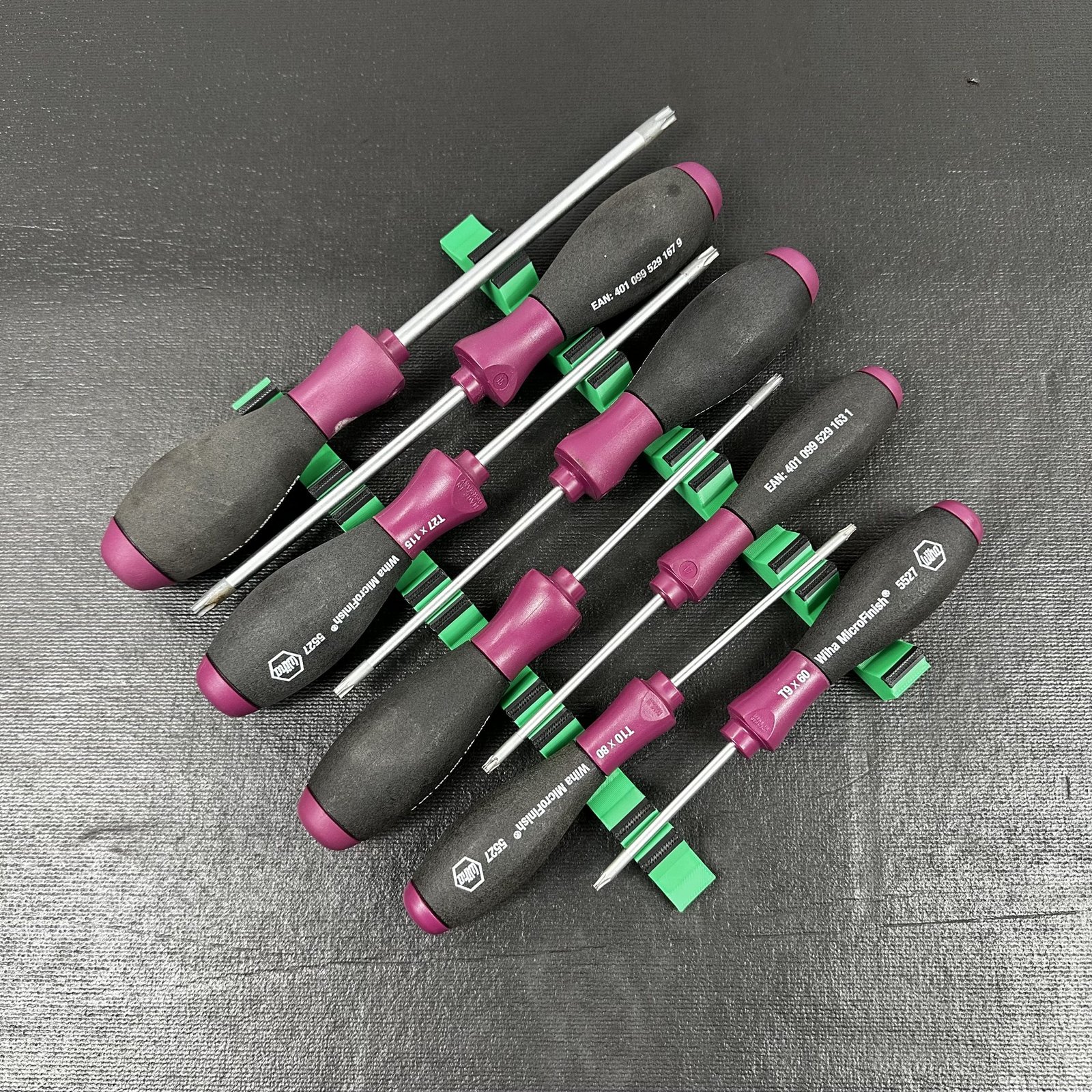 Magnetic Base Screwdriver Rail Sets - KB Tools